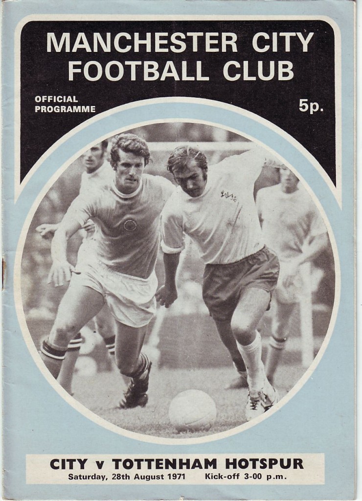 Manchester City v Tottenham Hotspur 1971/72 – City Til I Die
