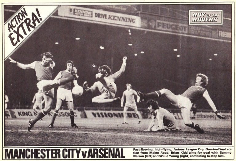 Manchester City v Arsenal League Cup 5th Round 1977/78 – City Til I Die