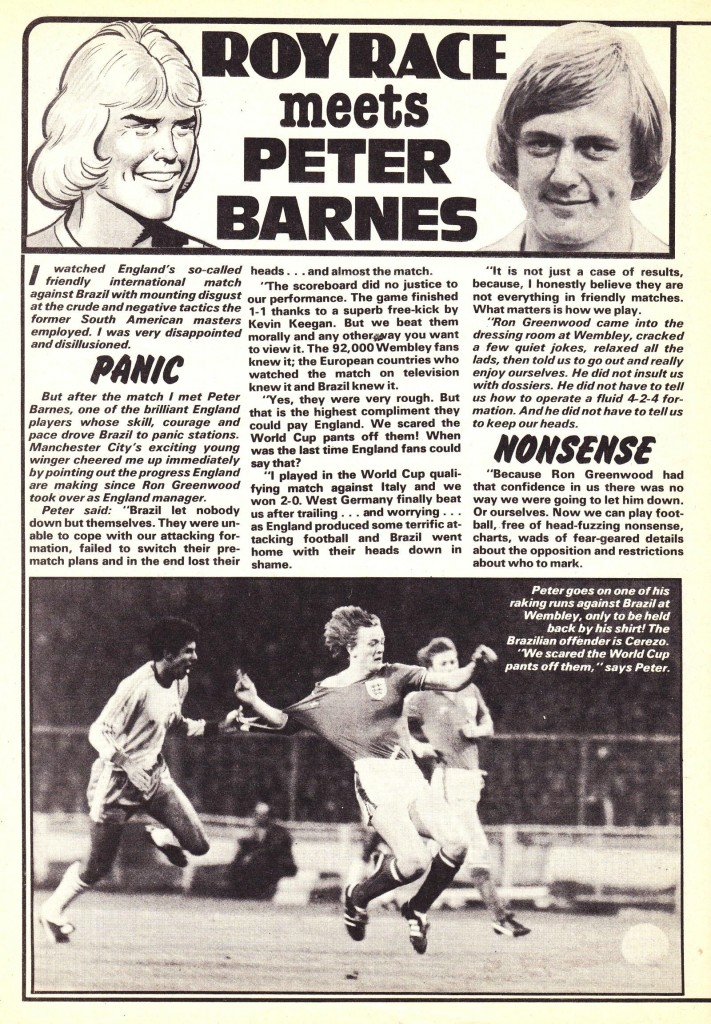 PETER BARNES – City Til I Die