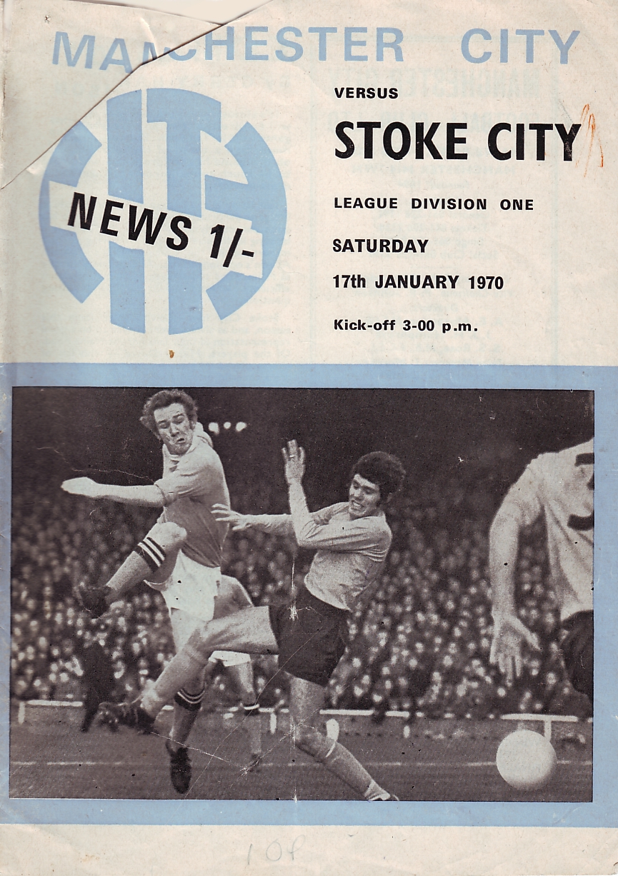 Manchester City v Stoke City 1969/70 – City Til I Die