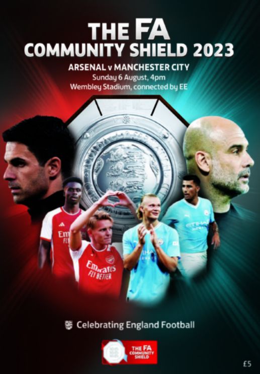 Arsenal v Manchester City FA Community Shield 2023/24 – City Til I Die